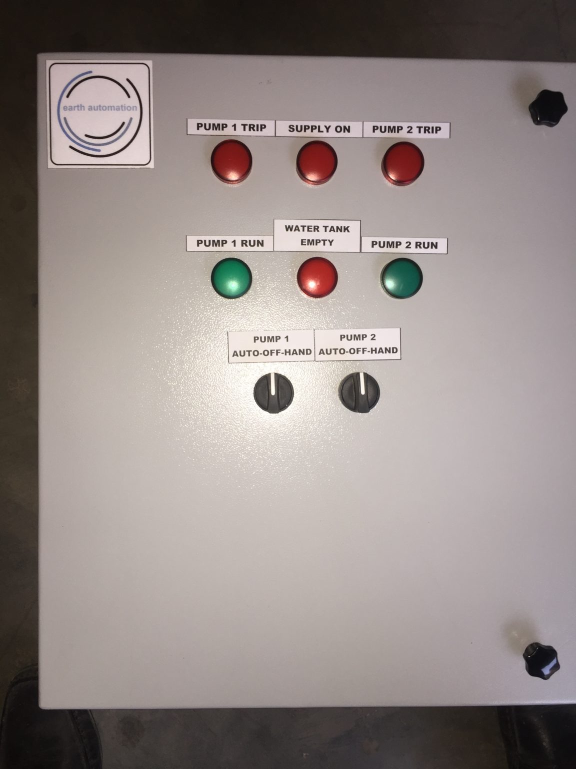 Water Control Panel